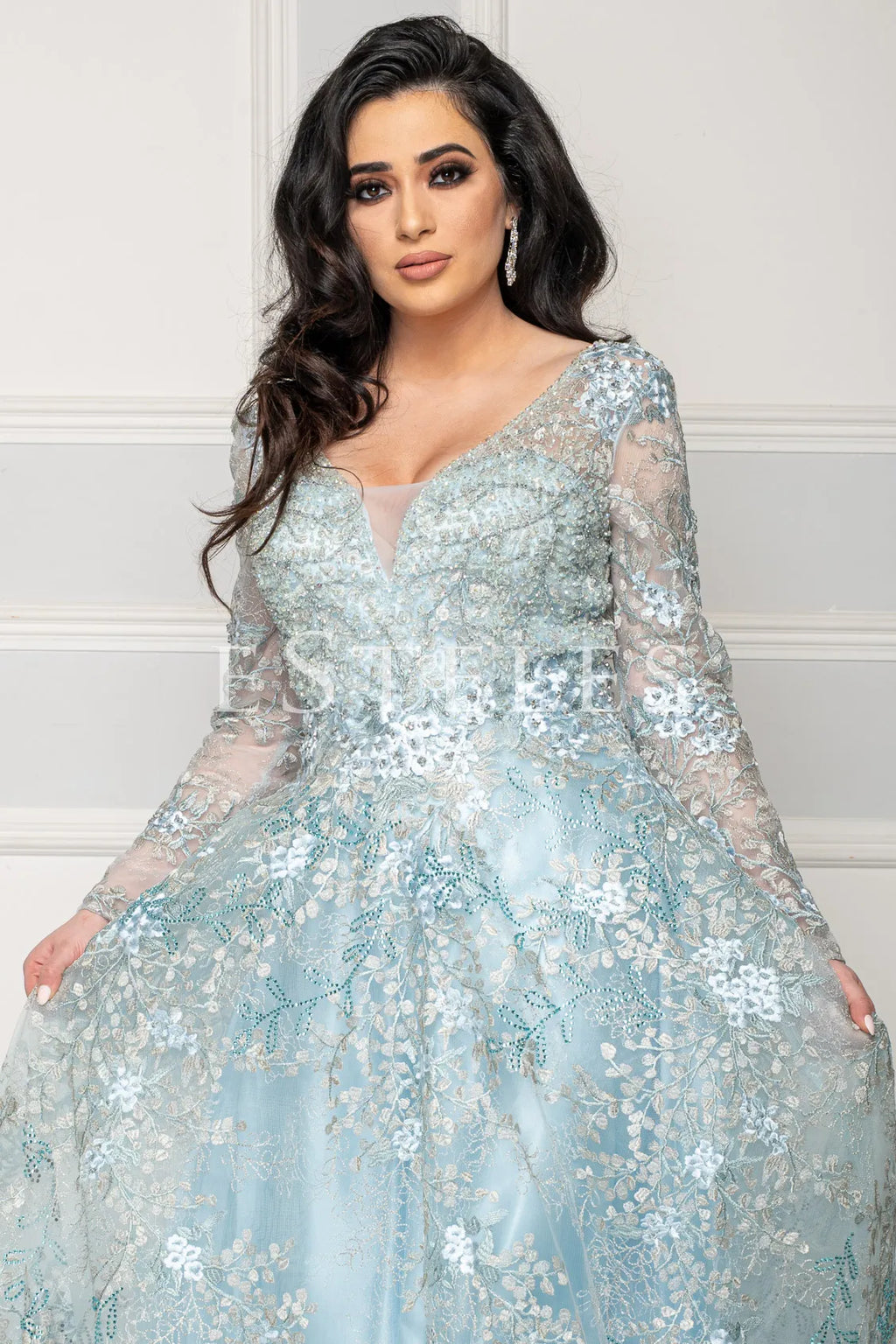 Cora Blue Dress by Esteles London - Order Online Today